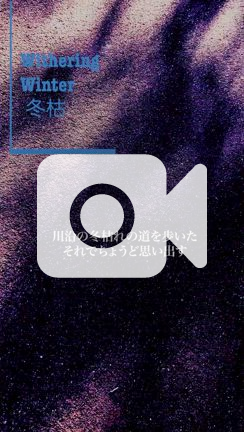 Withering Winter-冬枯 Poetry & TANKA,HAIKU | 徒花