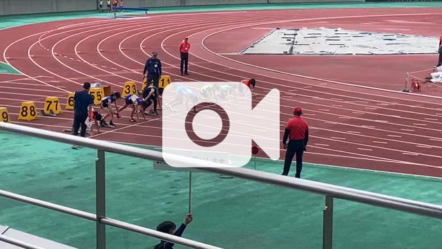 5年女子100m予選（スタート付近）① | 所走通信